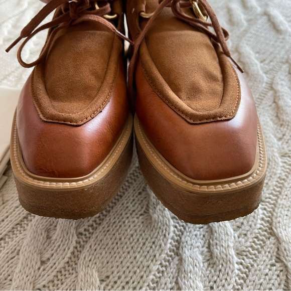 Stella McCartney | Shoes | New Stella Mccartney Brown Faux Suede And ...